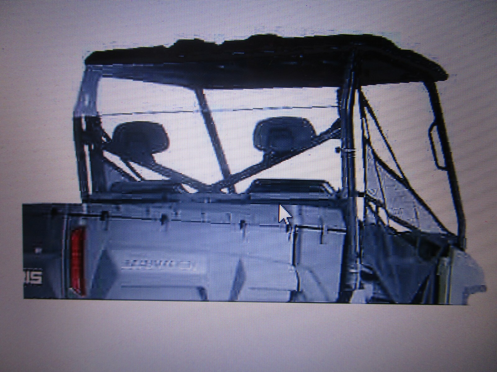 Polaris13-14 Ranger Crew 800 16-19 Ranger 570 Poly Rear Panel 2878165 / ...