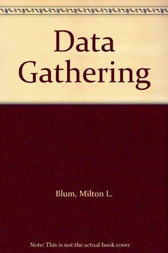 Data Gathering Buch Joanna Cotler Books | eBay.de