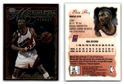 1996-97 Topps Finest #24 Elliot Perry - Phoenix Suns | eBay