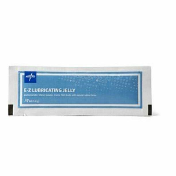 Medline Lubricating Jelly 5 Gram Individual Packet Sterile 25 EA ...