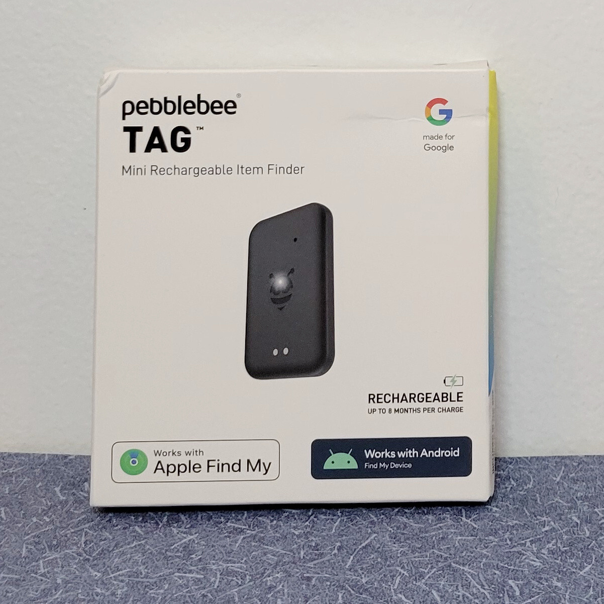 Pebblebee Tag Universal Bluetooth Tracker, Works with Apple iOS or Android, NEW 852569006371 | eBay
