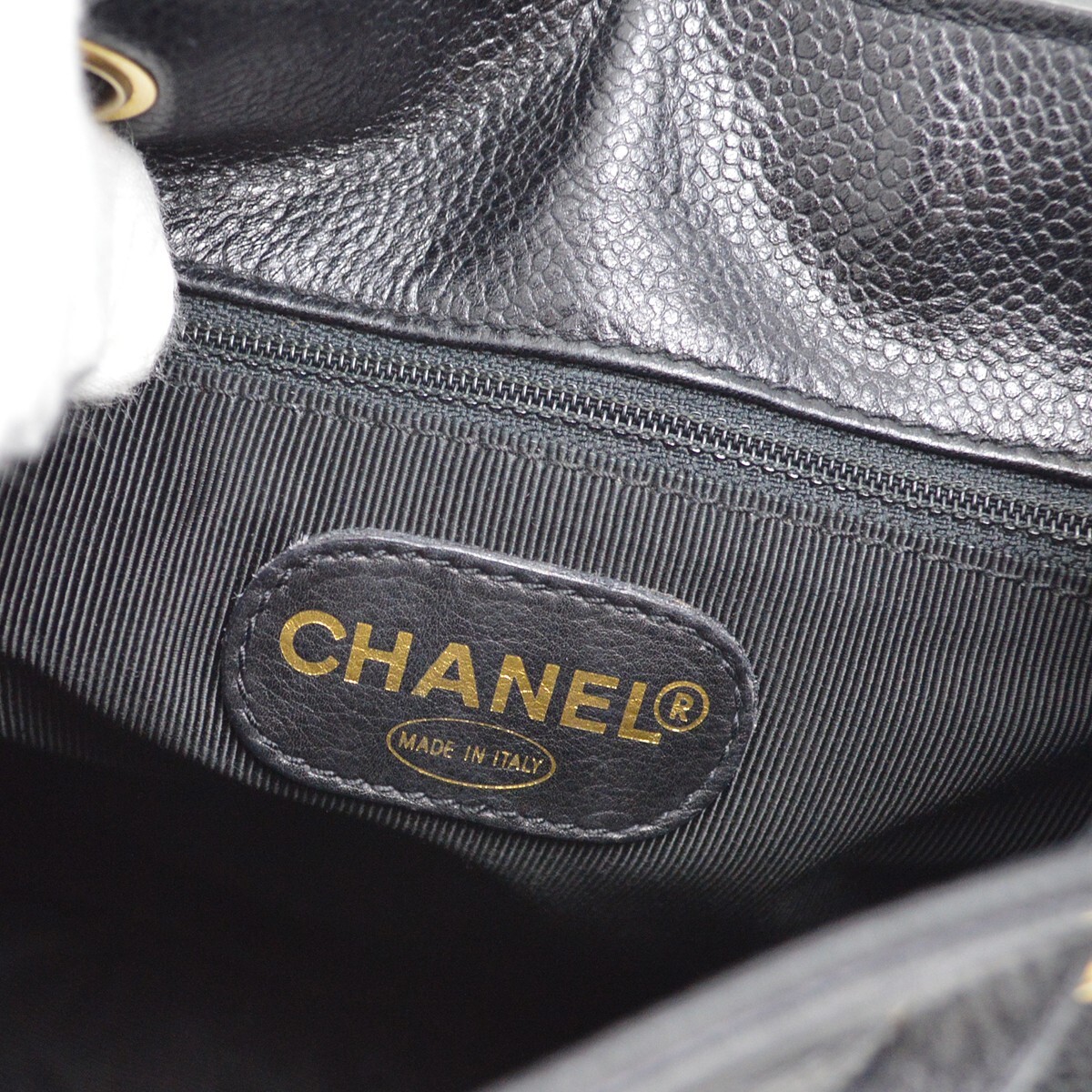 Chanel Black Calfskin Triple CC Backpack 163476 | eBay Chanel Black Calfskin Triple CC Backpack 163476 | eBay