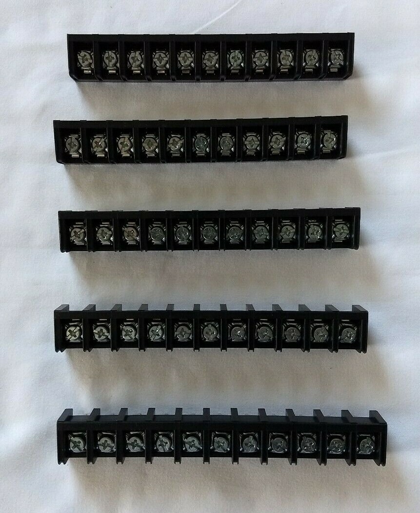 5 Pieces MAGNUM CB3 TERMINAL STRIP BLOCKS 11 POSITION 20A WIRE ...