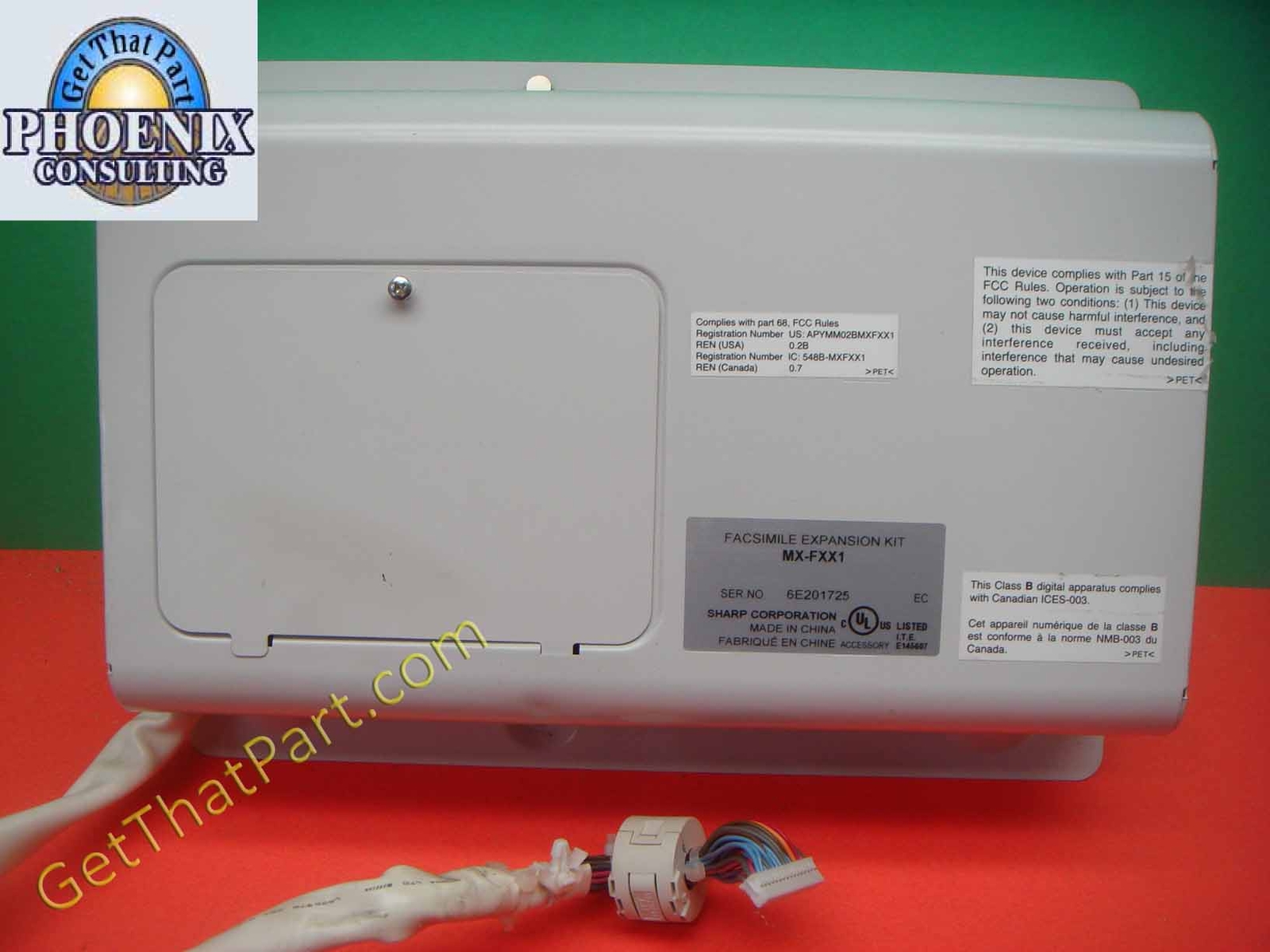 Sharp Mx-fxx1 Facsimile Expansion Kit Fax Unit for sale online | eBay