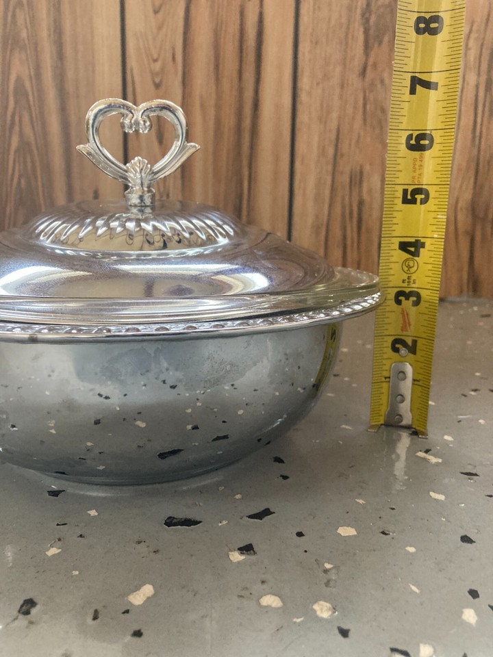 Shelton Ware NYC Covered Dish 9" w/ Pyrex Glass Bowl Insert Vintage ...