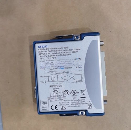National Instruments NI-9212 cDAQ Thermocouple Input Used | eBay