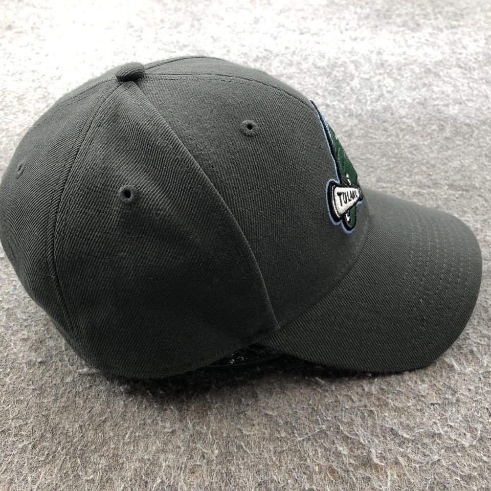 Tulane Green Wave Hat Cap Strap Back Mens One Size Green NCAA Football ...