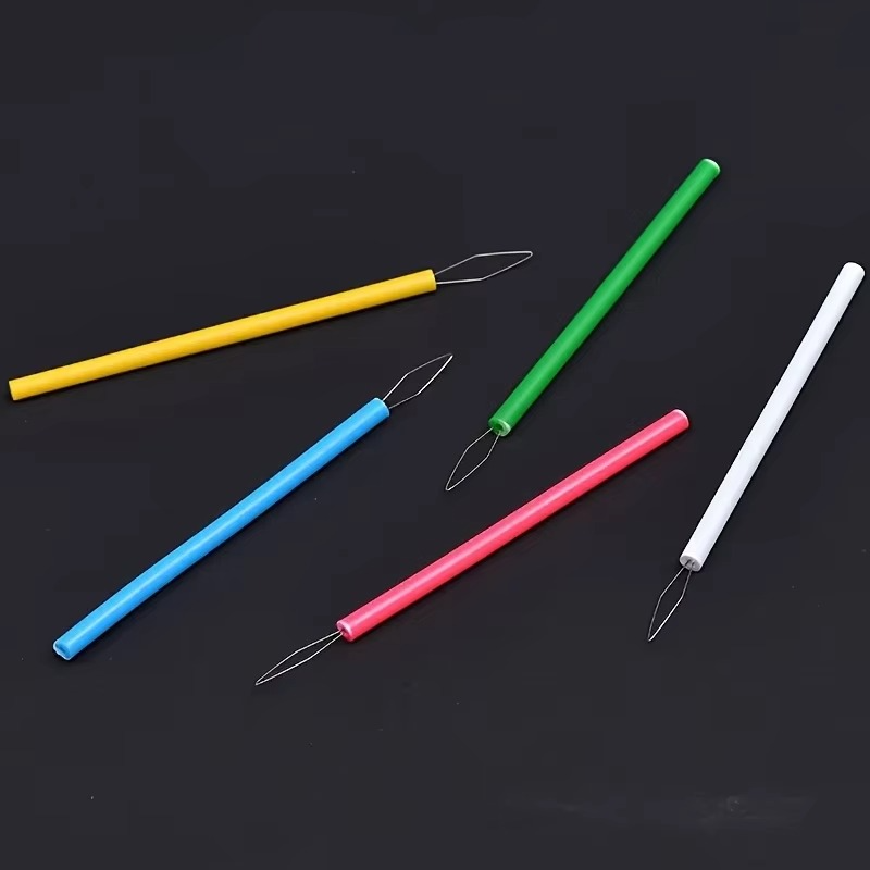 5Pcs Plastic Needle Threaders Hand Sewing Thread Guide Tools for DIY ...