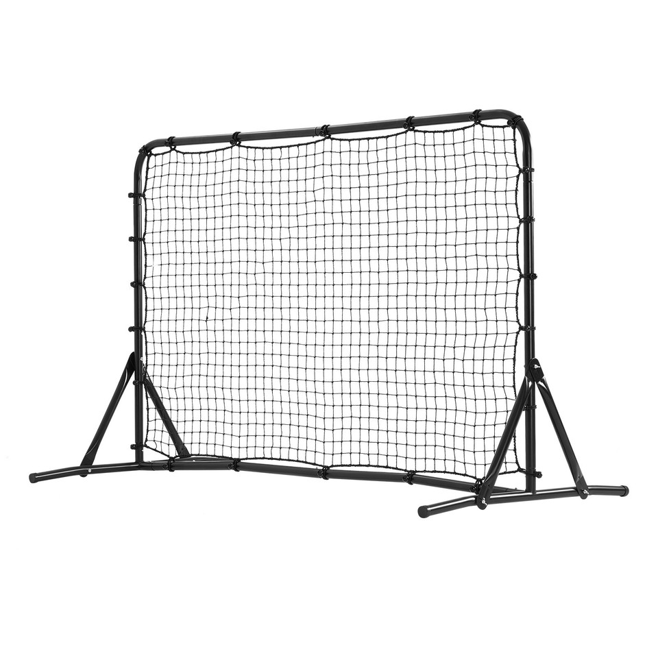 6x4FT Soccer Rebound Trainer Soccer Training Equipment Double-Sided Net ...