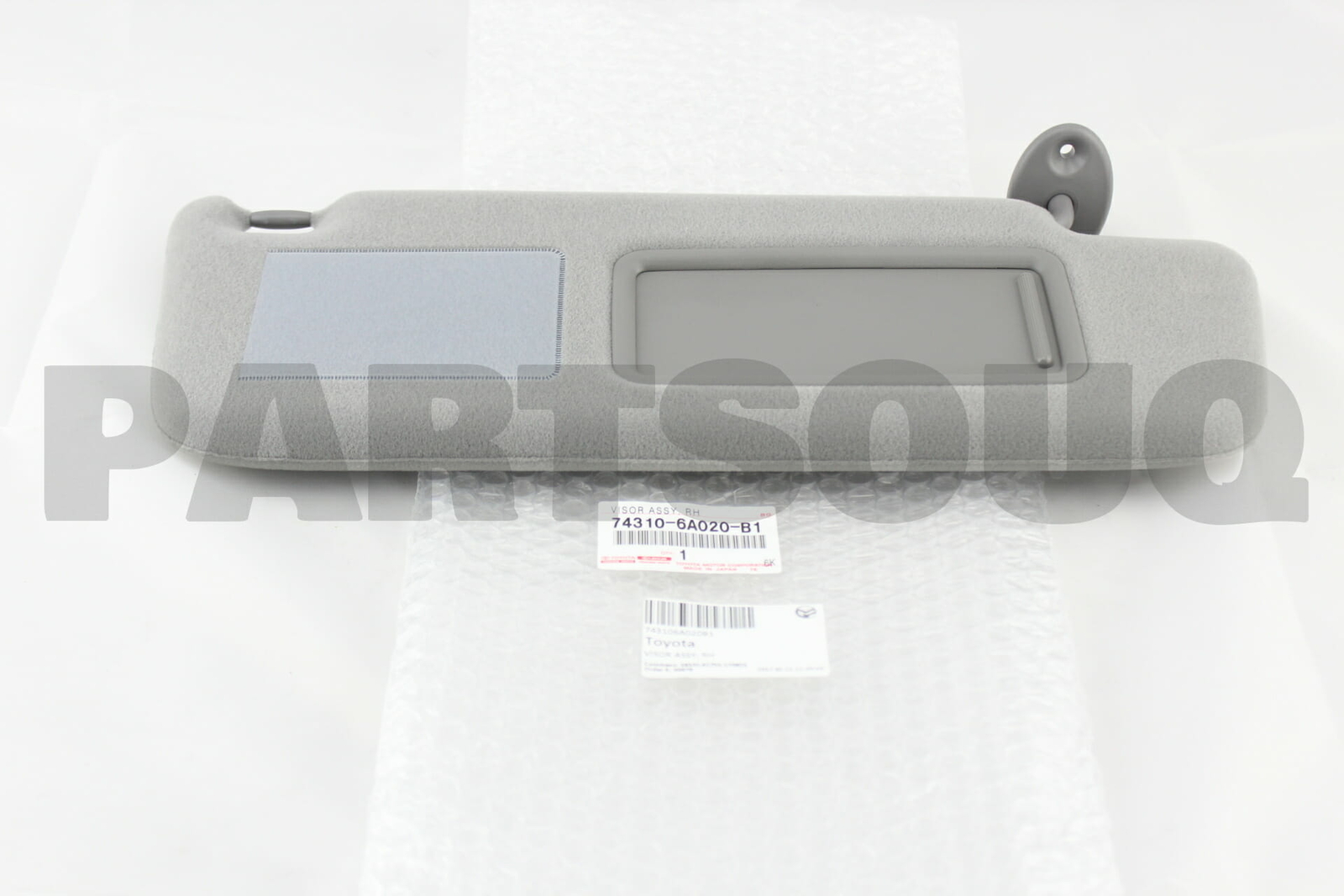 743106A020B1 Genuine Toyota VISOR ASSY, RH 74310-6A020-B1 | eBay