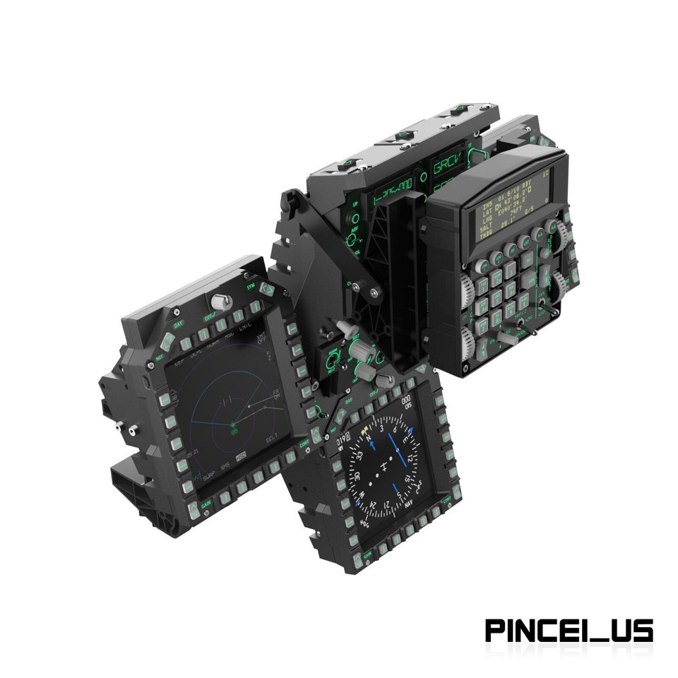 WINWING Legend MIP Kit Flight Simulator Control Panel F-16 ICP Panel ...