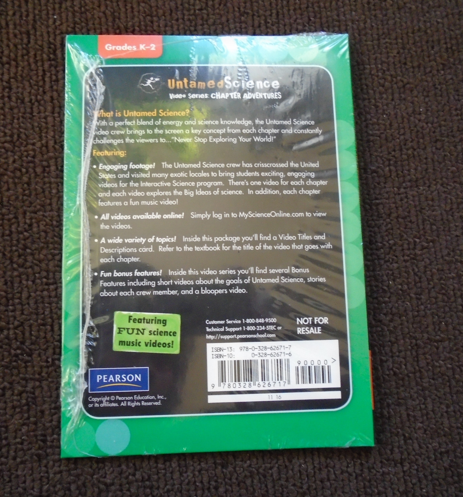 Science 2012 Untamed Science DVD Grade K/2 by Scott Foresman (2011, DVD ...