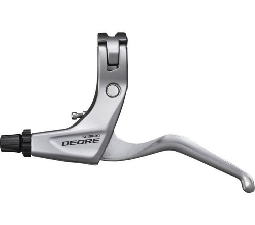 Shimano Deore BL-T610 Brake Lever Left V-Brake I-SPEC B Silver 2 Finger ...