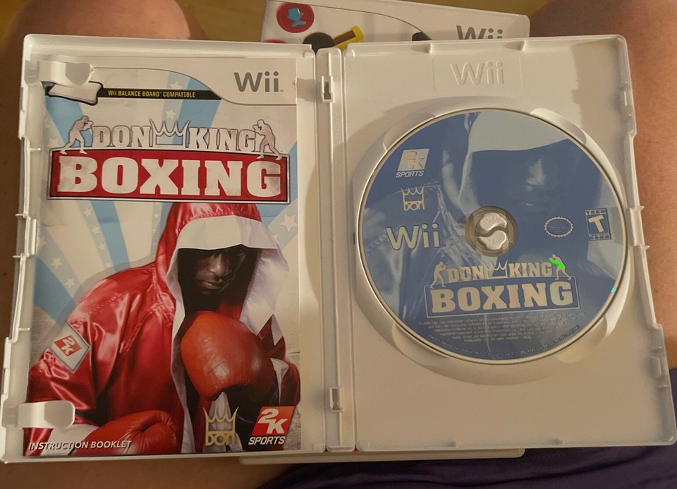 Don King Boxing Nintendo Wii Disc + Case + Manual 710425343650| eBay