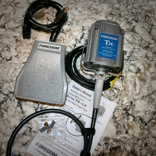 Foredom TX Series Flex Shaft Motor & SXR-1 Variable Speed Foot Control - New!!! | eBay