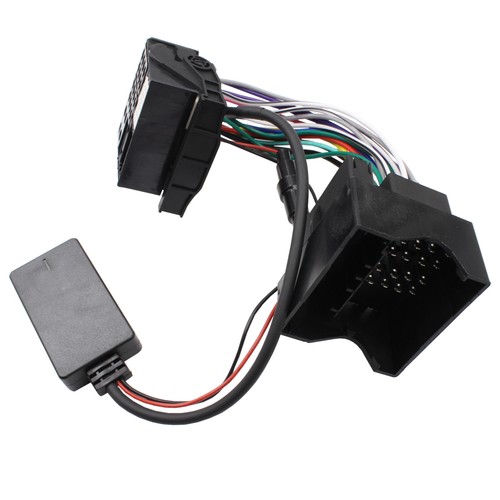 Car AUX Bluetooth Audio Cable Adapter For BMW E60 2004-2010 525i 525it ...