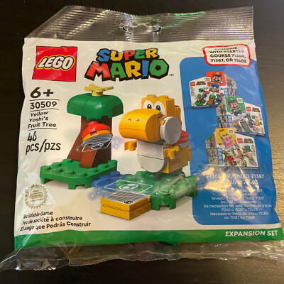 LEGO 30509 - Super Mario YELLOW YOSHI's FRUIT TREE Polybag (Brand NEW ...