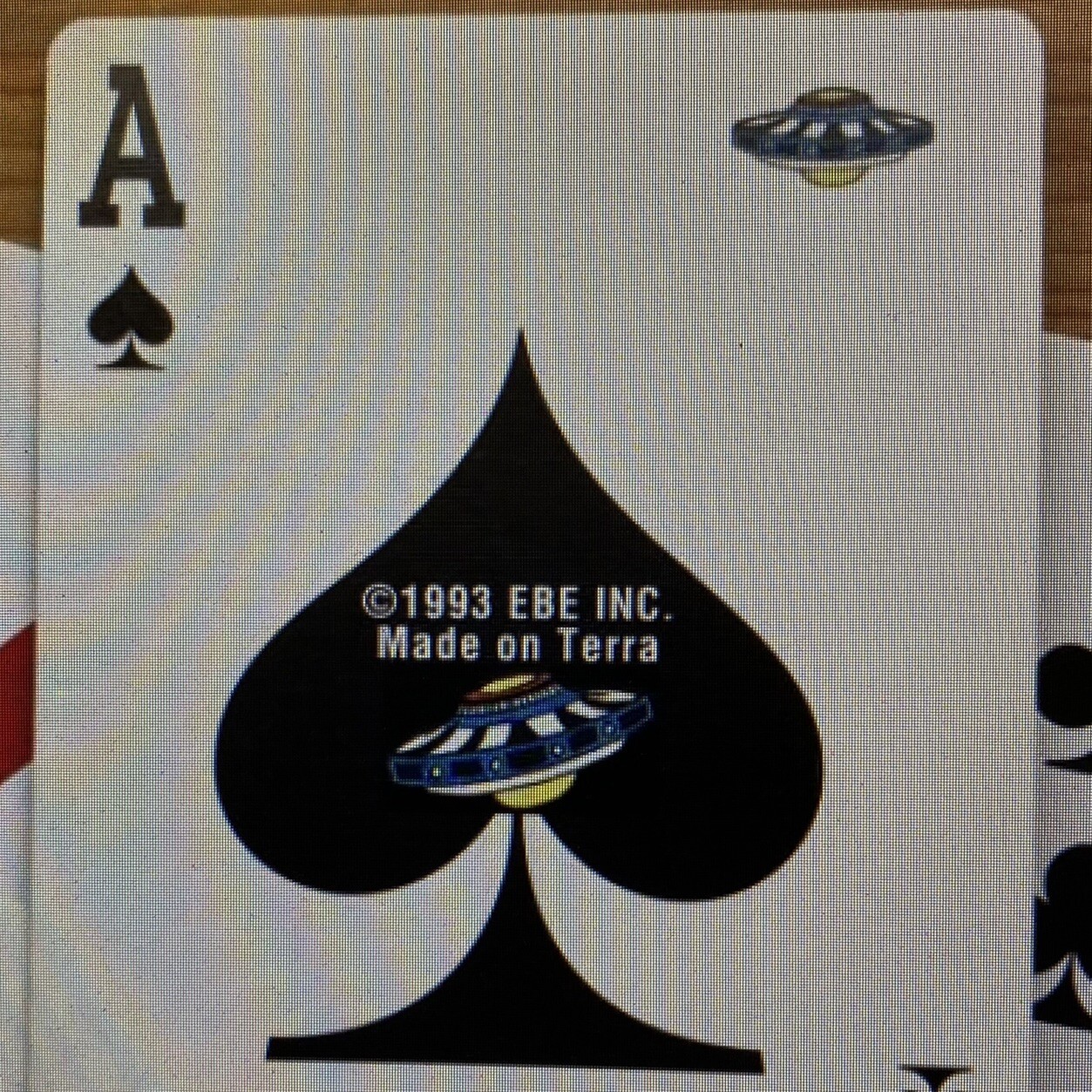 Vintage 1993 SEALED UFO Playing Cards The Alien Deck EBE Inc Outer ...