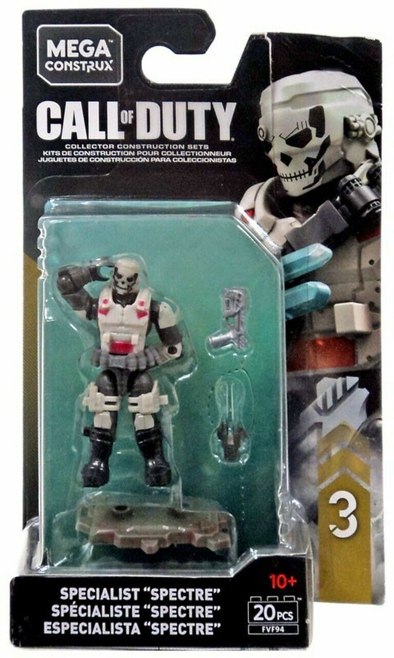 Mega Construx Call of Duty SPECIALIST SPECTRE Series 3 Figure ...