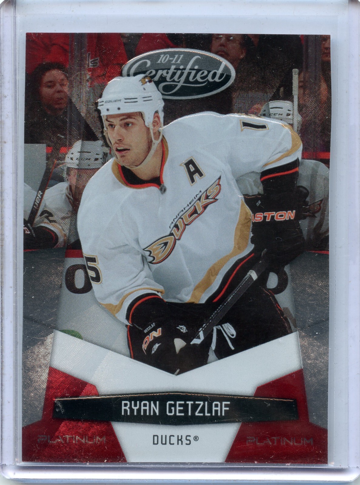 2010-11 Certified Platinum Red #1 Ryan Getzlaf 830/999 | eBay