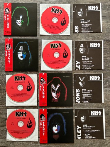 KISS CD 1978 Solo Album Set Ace Frehley Gene Paul Peter Japan Japanese ...