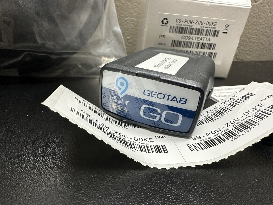 Geotab GO9-LTE GPS Vehicle Tracking ATT G09LTEATT+ Harness HRN-GS16K2 ...