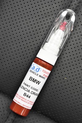 BMW VALENCIA ORANGE PAINT B44 TOUCH UP PEN 1 3 4 5 6 7 8 SERIES X3 X5 ...