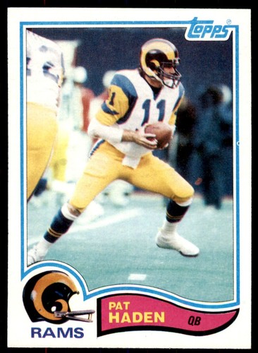 1982 Topps Pat Haden . Los Angeles Rams #377 | eBay