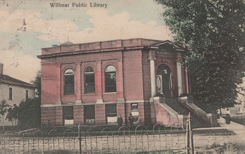 Willmar Public Library Minnesota Posted Vintage Divided Back Postcard ...