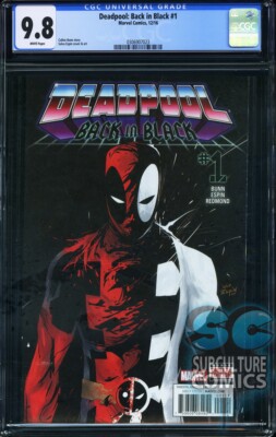 Deadpool Back in Black #1 2016 Marvel Comics CGC 9.8 1st Print | eBay