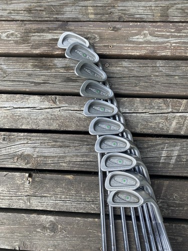 Ping Eye 2 1-9, LW Green Dot Iron Set Matching Serials Ping Oversized ...