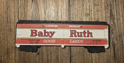 HO Scale "Baby Ruth" NADX 5342 Forty Foot Reefer Freight Train Box Car ...