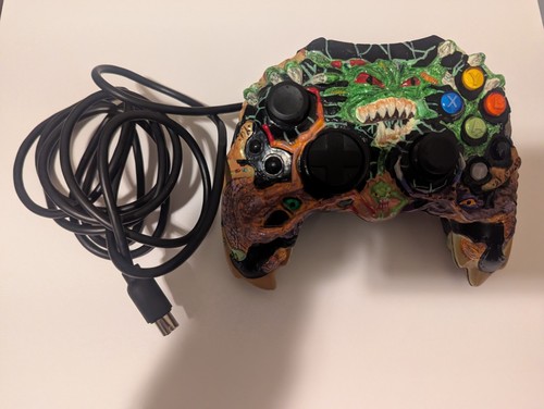 Xbox 360 Freak Series Alien Infection Controller Untested/Returns ...