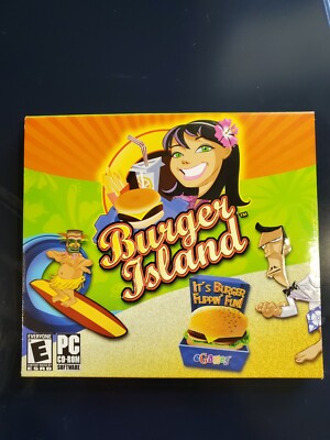Burger Island PC game New in box factory sealed 743999145955| eBay