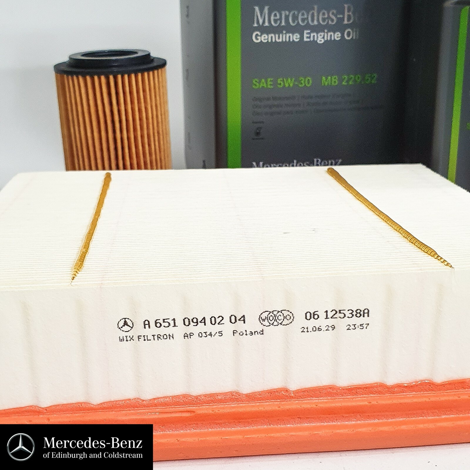 Genuine Mercedes Service Kit A Class A200 CDI w176 651 DIESEL Oil & all ...
