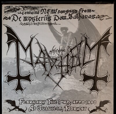 MAYHEM "LIVE IN JESSHEIM" (Jussheim) BLUE 12" LP vinyl record | eBay