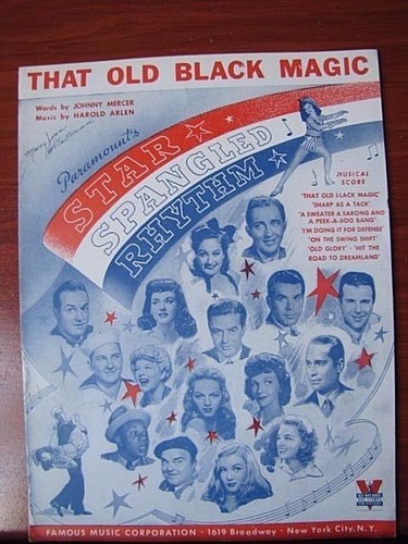 That Old Black Magic - Star Spangled Rhythm-1942 sheet music - Piano ...