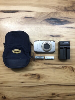 Canon PowerShot SD4500 IS ELPH 10MP Digital Camera W/Charger, 2 ...