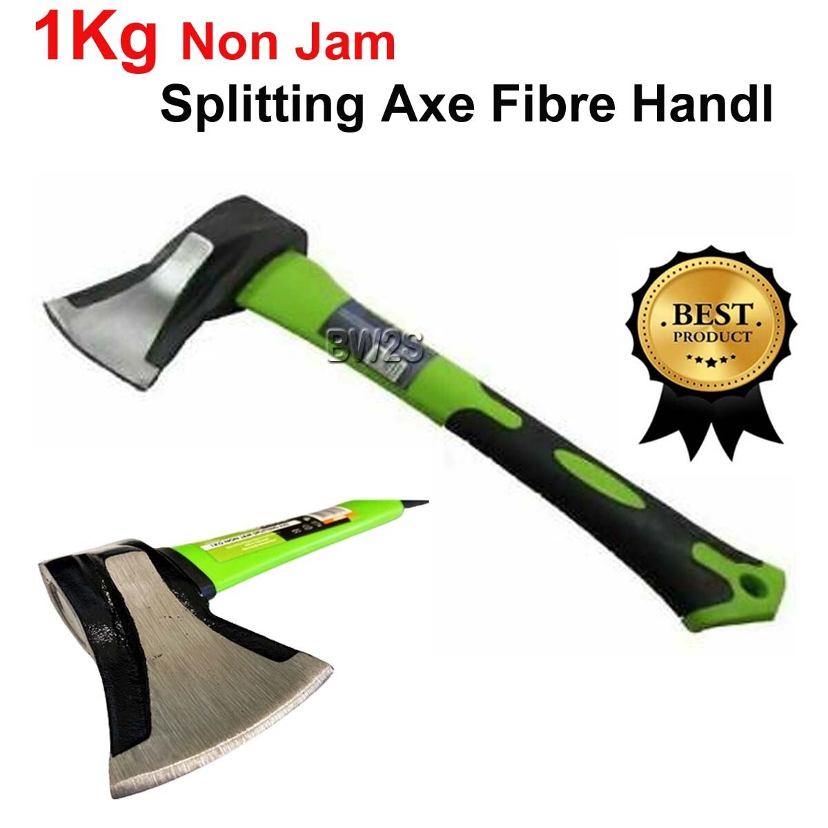 Toolzone Non Jam Splitting Hand Axe with Fiberglass Handle (AX003) for ...