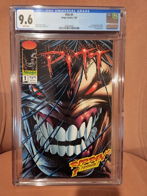 Pitt #1 CGC 9.6 Image 1993 Comics 1st App PITT Dale Keown cover art ...