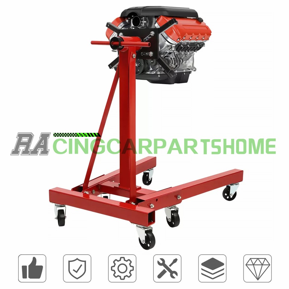 3000 LBS Folding Engine Stand Vehicle Engine Block Stand 360 Degree ...