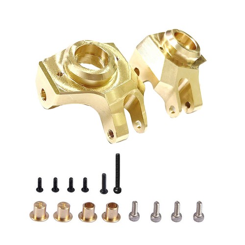 2Pcs Brass Front Steering Knuckle For Axial SCX10 II 90046 1/10 RC Car ...