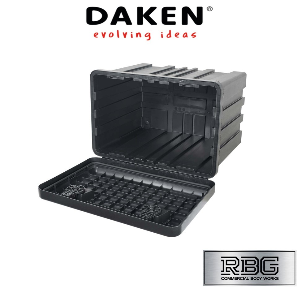 DAKEN Toolbox JUST 500 x 350 x 300 Lorry Side Locker Truck Storage Box ...