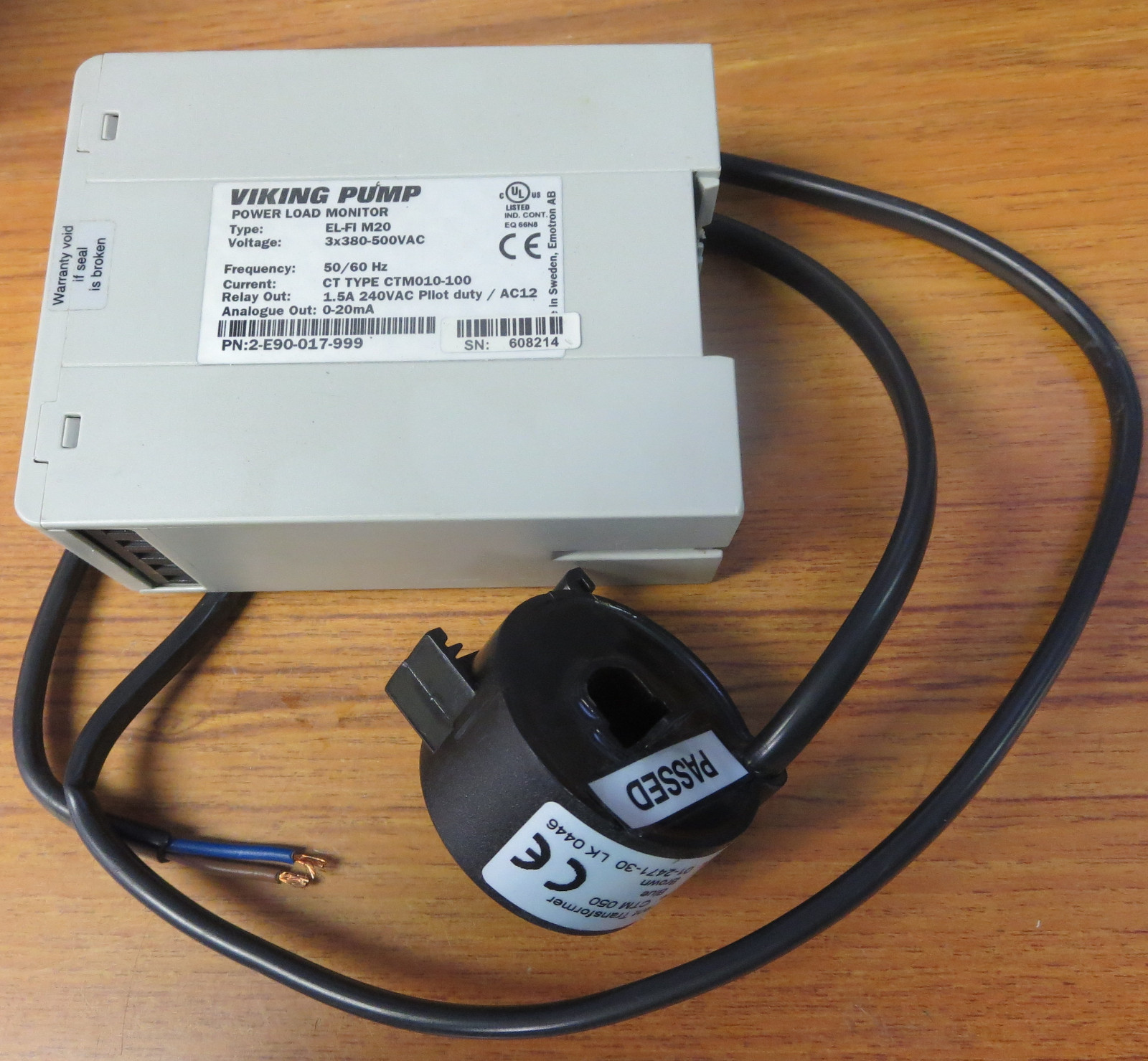 Emotron Viking Pump EL-FI M20 Power Load Monitor | eBay