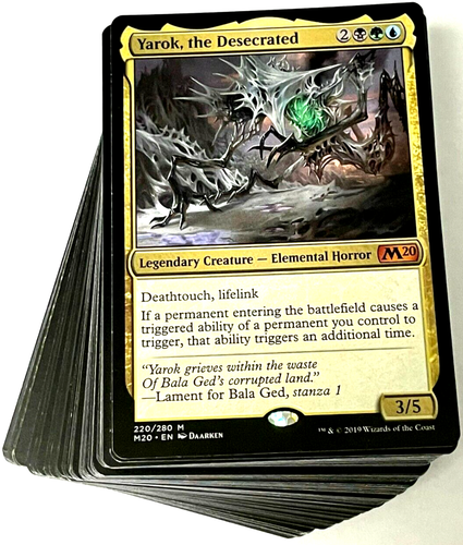 ***Custom Commander Deck*** Yarok the Desecrated - Landfall - EDH Mtg ...