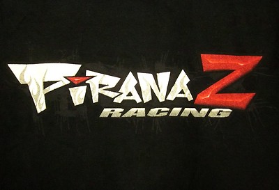 PIRANA Z RACING long-sleeve small T shirt motorsports PiranaZ tee NHRA ...
