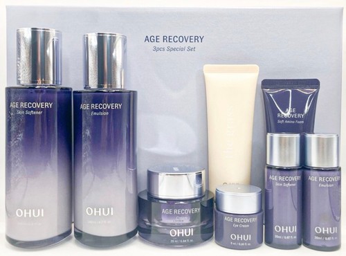 OHUI Age New Recovery Toner+Emulsion+Cream Anti-aging Special Set K ...