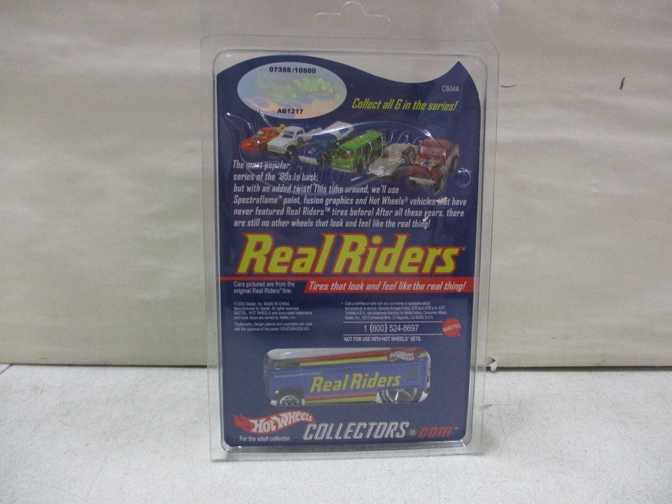 Hot Wheels Redline Club Customized VW Drag Bus Real Riders | eBay