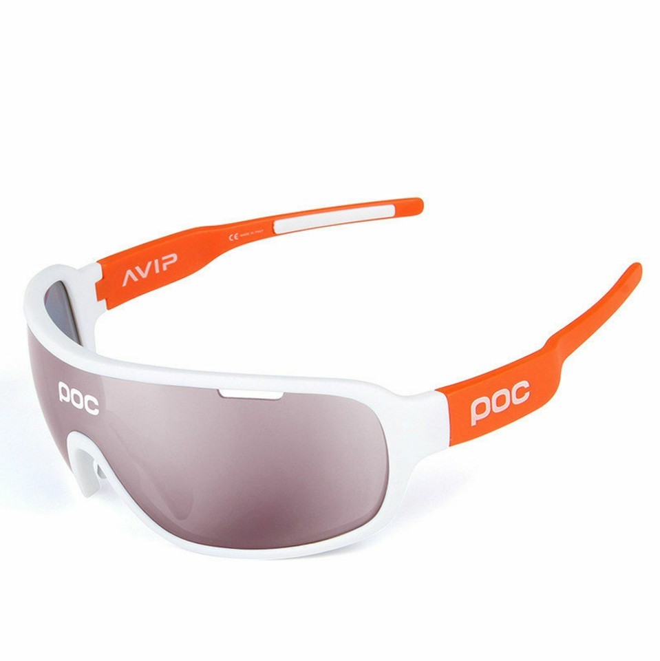POC Polarized Sports cycling Sunglasses bike glasses riding goggles ...