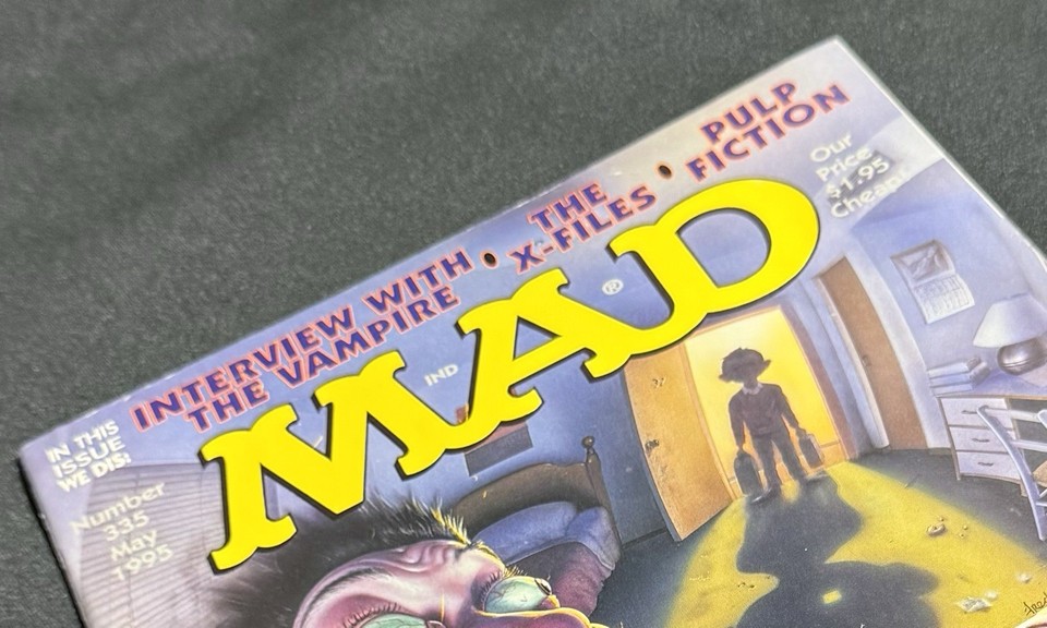 Mad Magazine Issue #335 May 1995 Pulp Fiction Interview Vampire X-Files ...